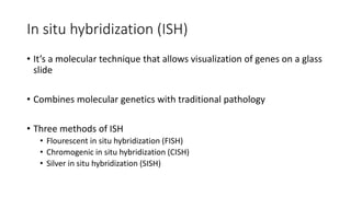 Molecular diagnosis in breast cancer | PPTX
