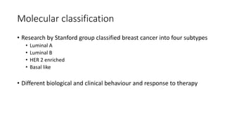Molecular diagnosis in breast cancer | PPTX
