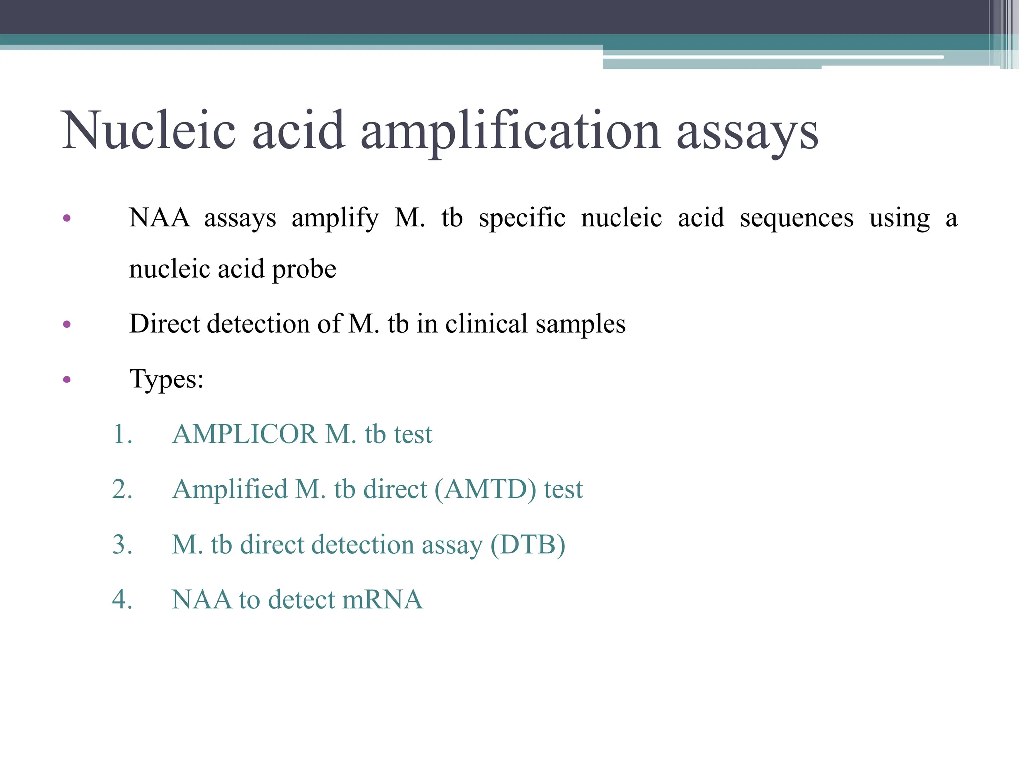 Molecular Diagnosis of Tuberculosis by Dr. Aditya Jindal | Jindal Chest ...