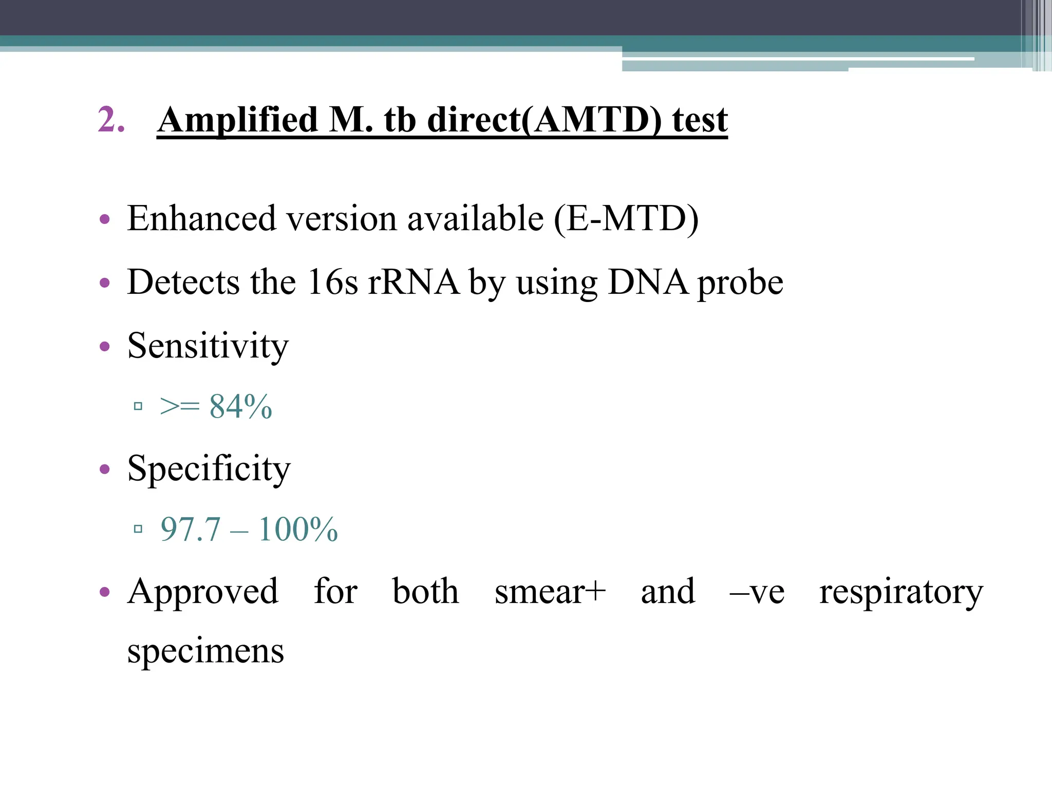 Molecular Diagnosis of Tuberculosis by Dr. Aditya Jindal | Jindal Chest ...