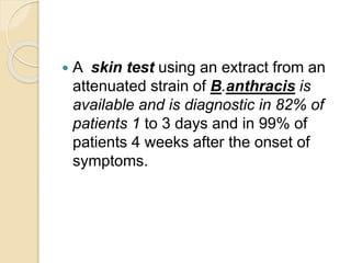 Molecular diagnostics of bacillus anthracis( immune and molecular ...