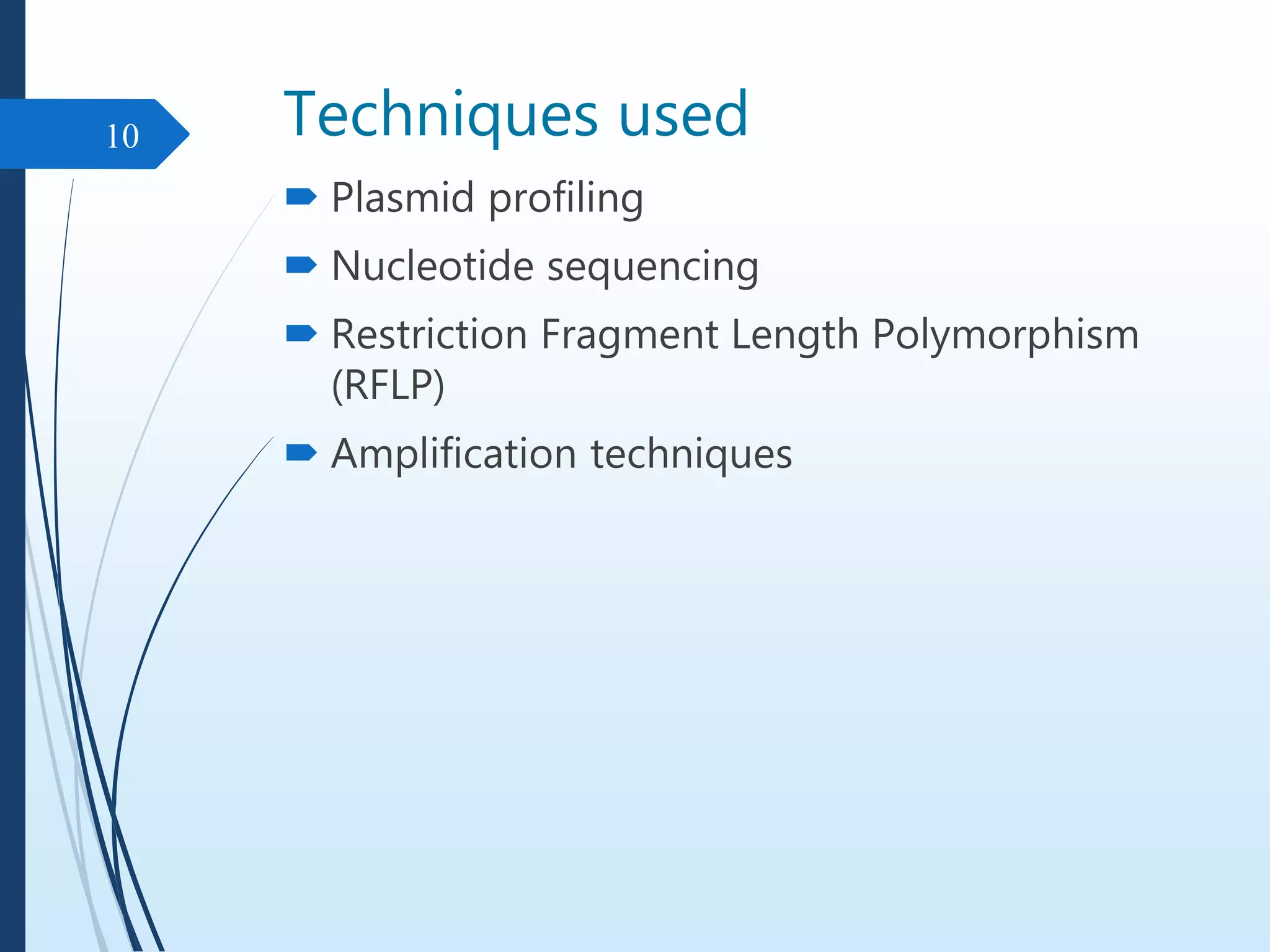 Molecular diagnostics techniques | PPTX