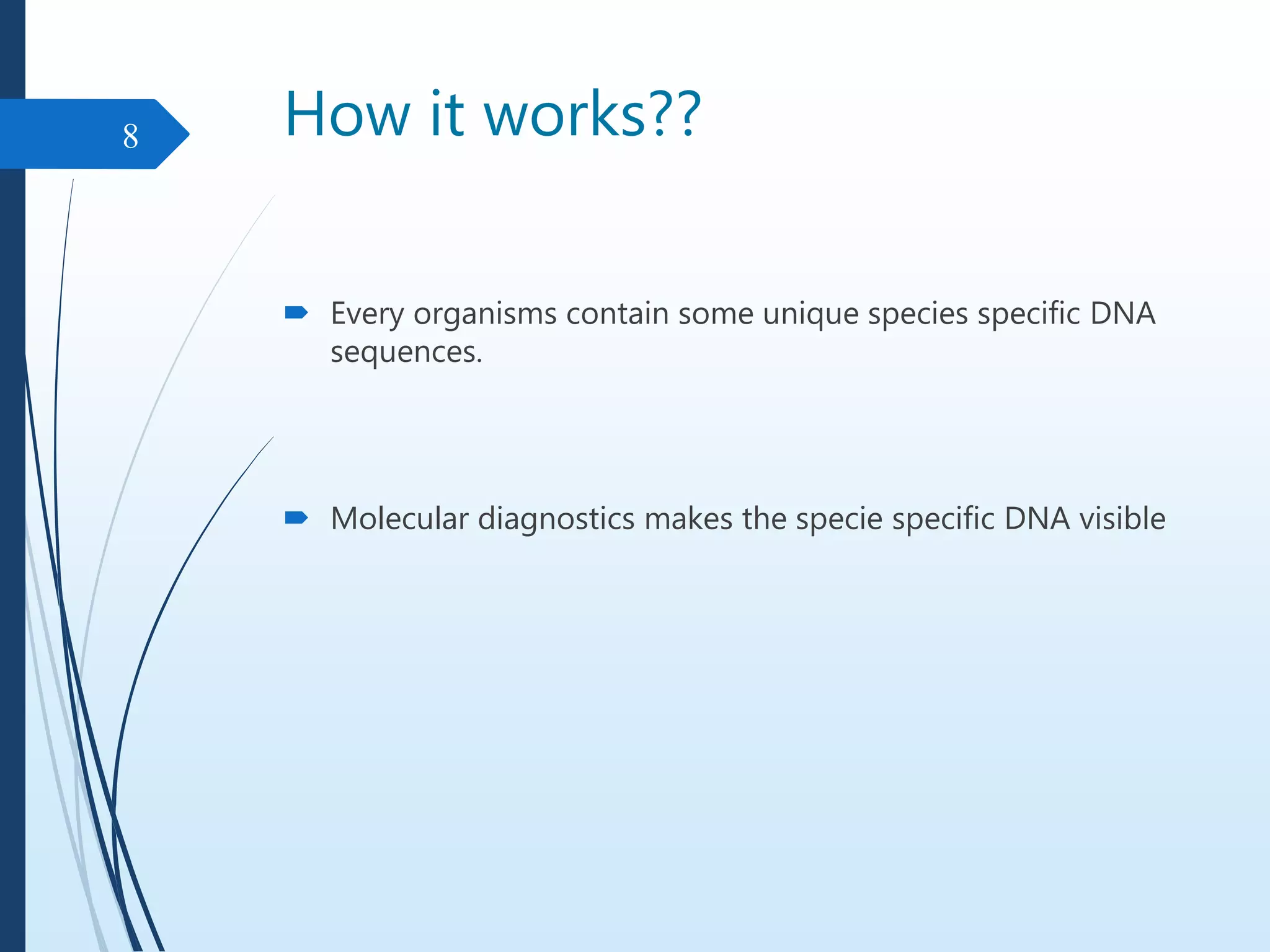 Molecular diagnostics techniques | PPTX