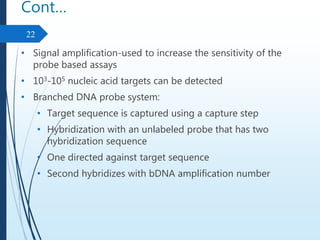 Molecular diagnostics techniques | PPTX