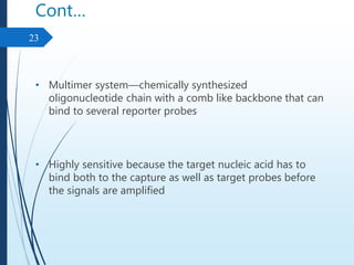 Molecular diagnostics techniques | PPTX