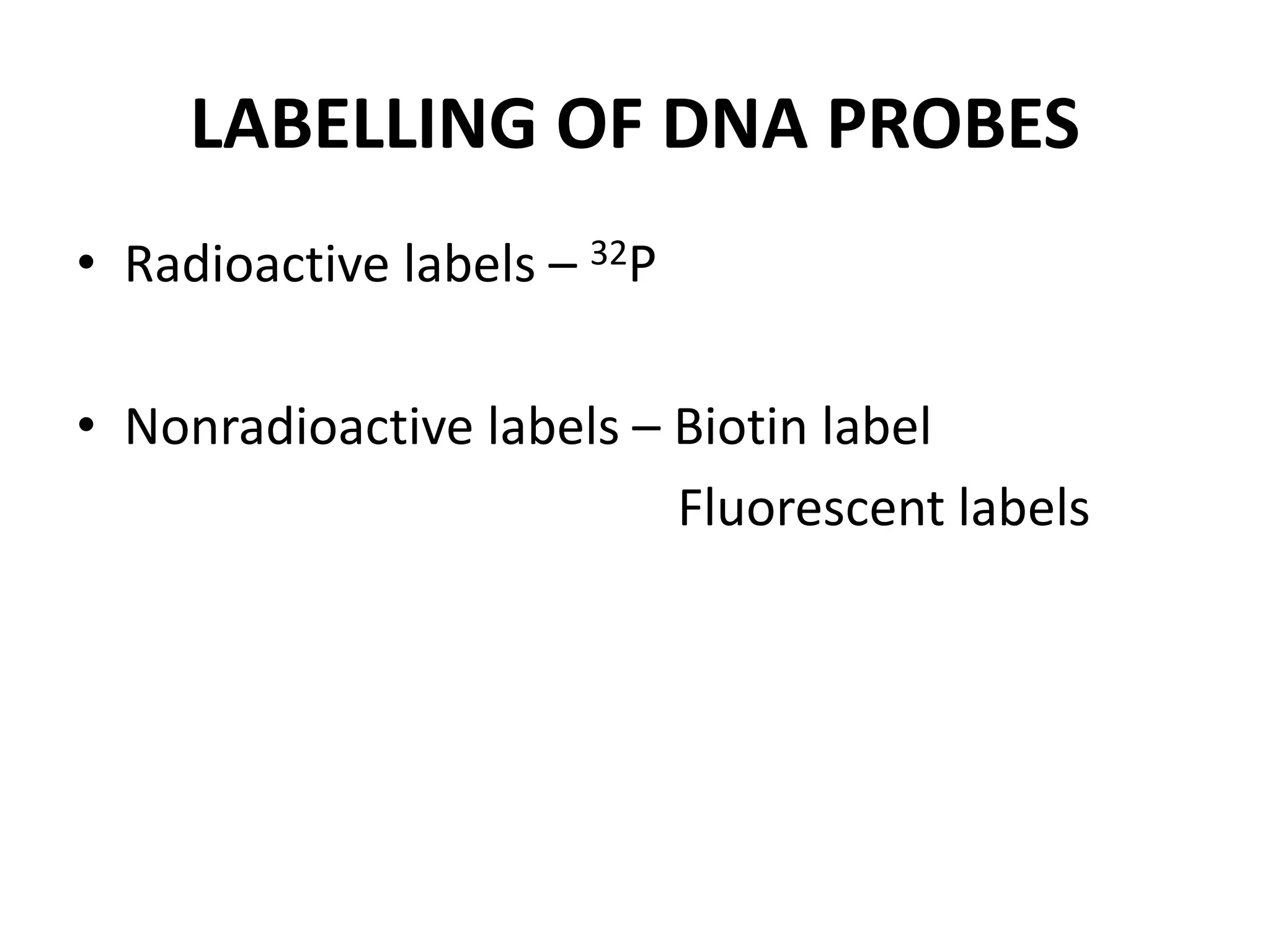 Molecular diagnostic techniques | PPTX