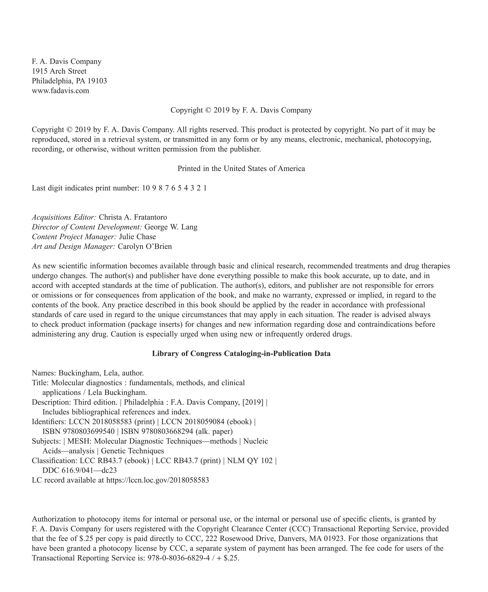 molecular diagnostic text book third edition.pdf | Genetics | Science