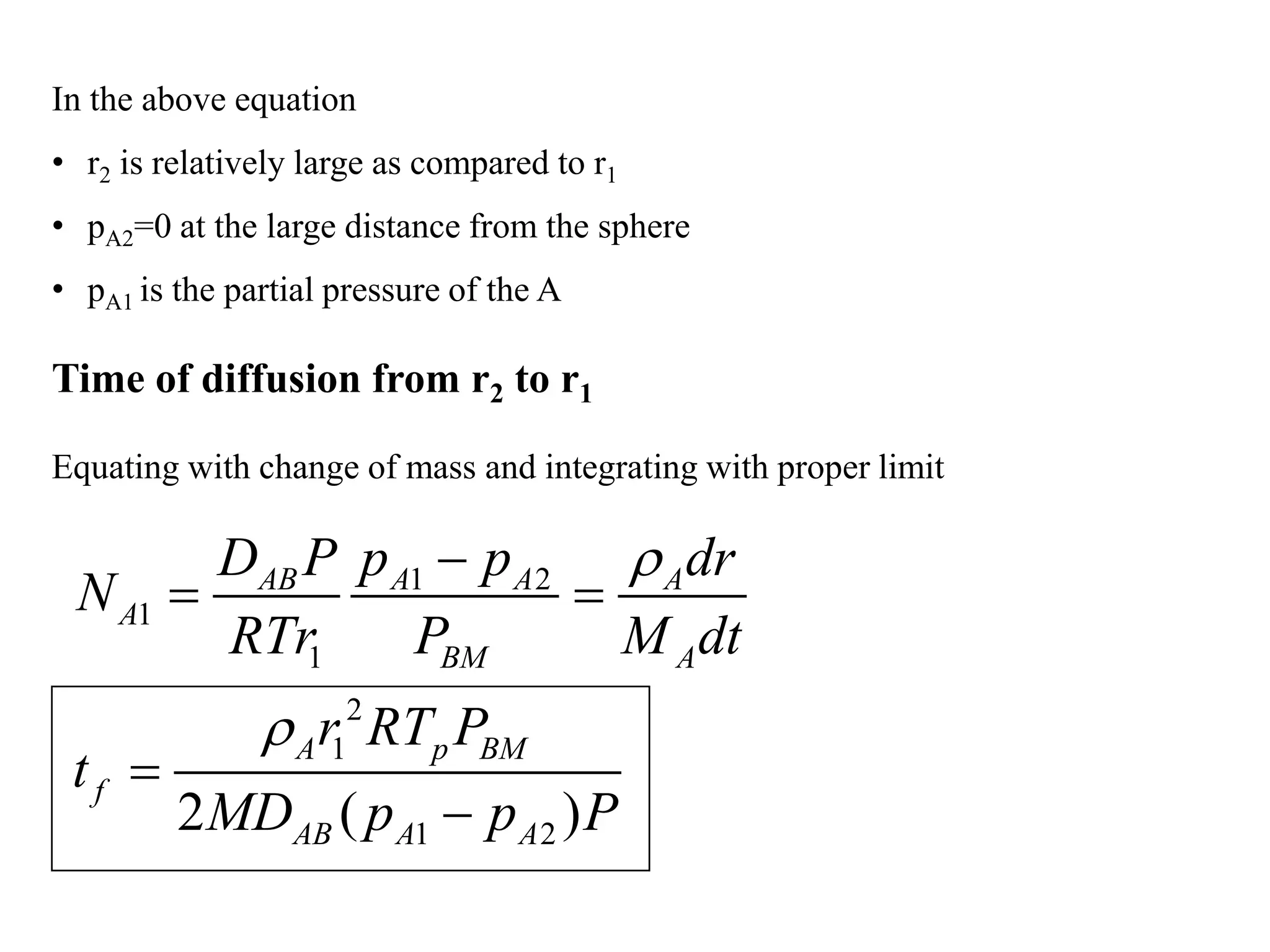 Molecular diffusion in gases | PPTX