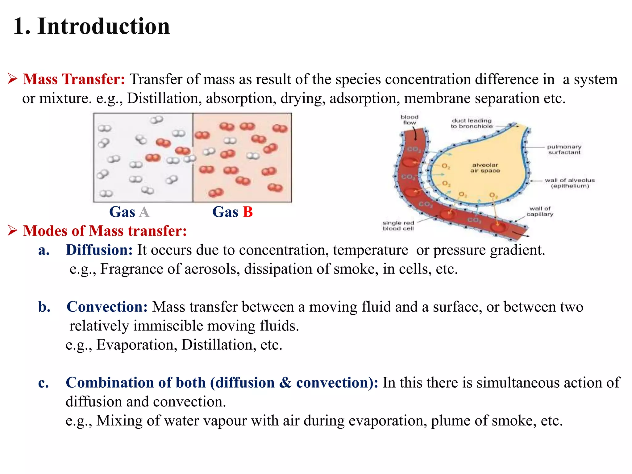 Molecular diffusion in gases | PPTX