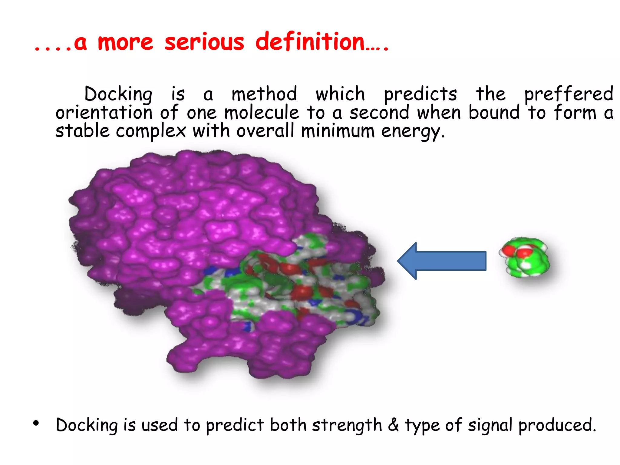 Molecular docking | PPTX