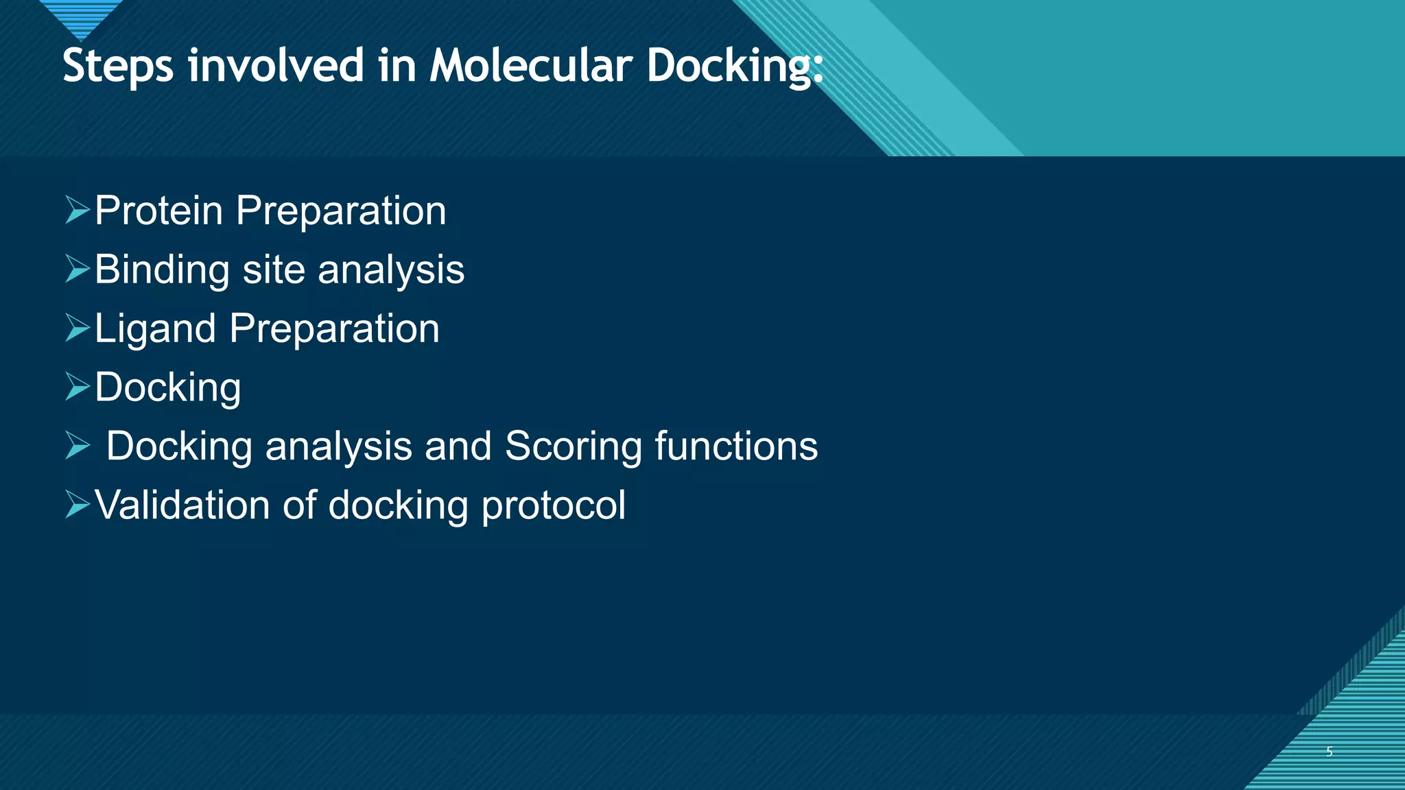 MOLECULAR DOCKING.pptx
