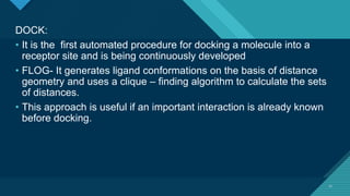 MOLECULAR DOCKING.pptx