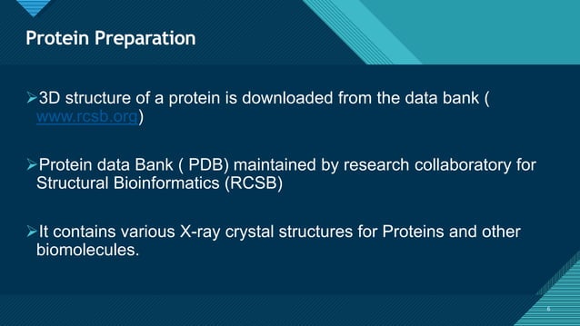 MOLECULAR DOCKING.pptx | Chemistry | Science