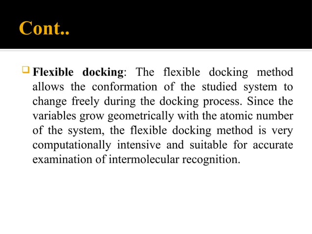 Molecular Docking and its Applications.pptx