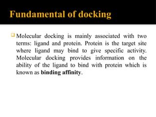 Molecular Docking and its Applications.pptx