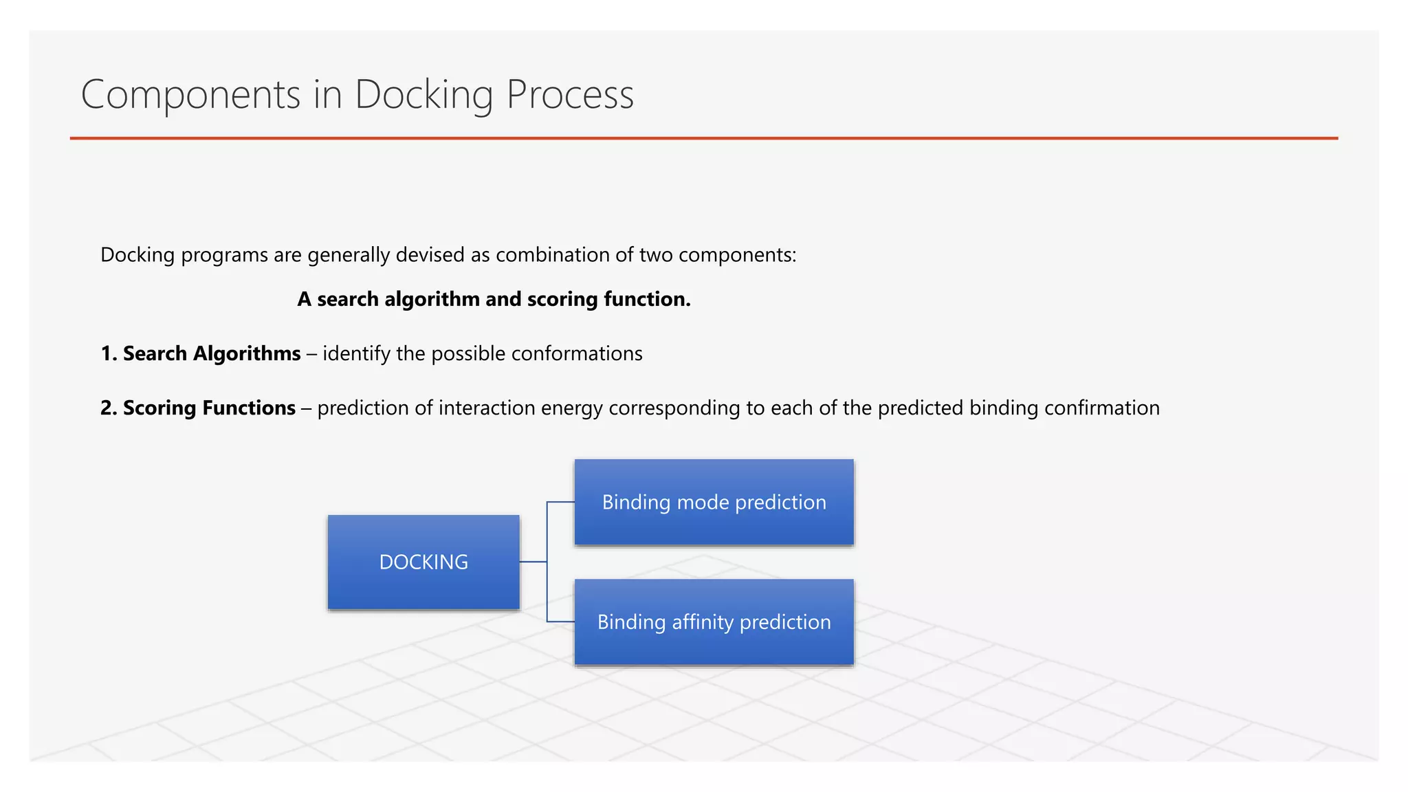 Molecular Docking Using Autodock Tools Pptx Chemistry Science