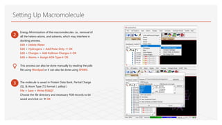Molecular Docking Using Autodock Tools | PPTX