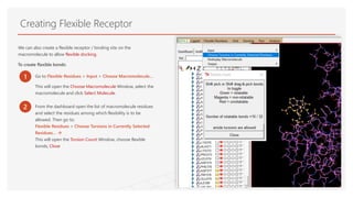 Molecular Docking Using Autodock Tools | PPTX
