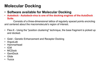 Steps for performing molecular docking using autodockvina | PDF