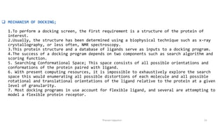 MOLECULAR DOCKING IN DRUG DESIGN AND DEVELOPMENT BY PRANAVI linkedin.pptx