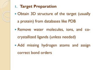 Molecular Docking ppt._Computer aided Drug Design | PDF