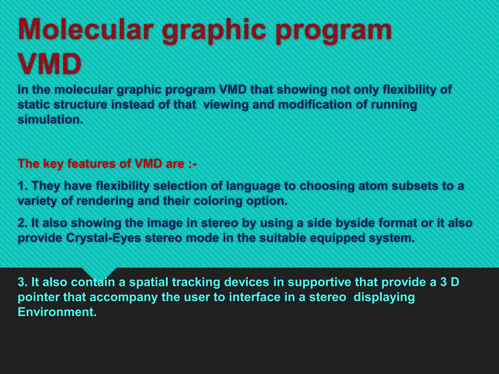 Molecular dynamics and namd simulation | PPTX