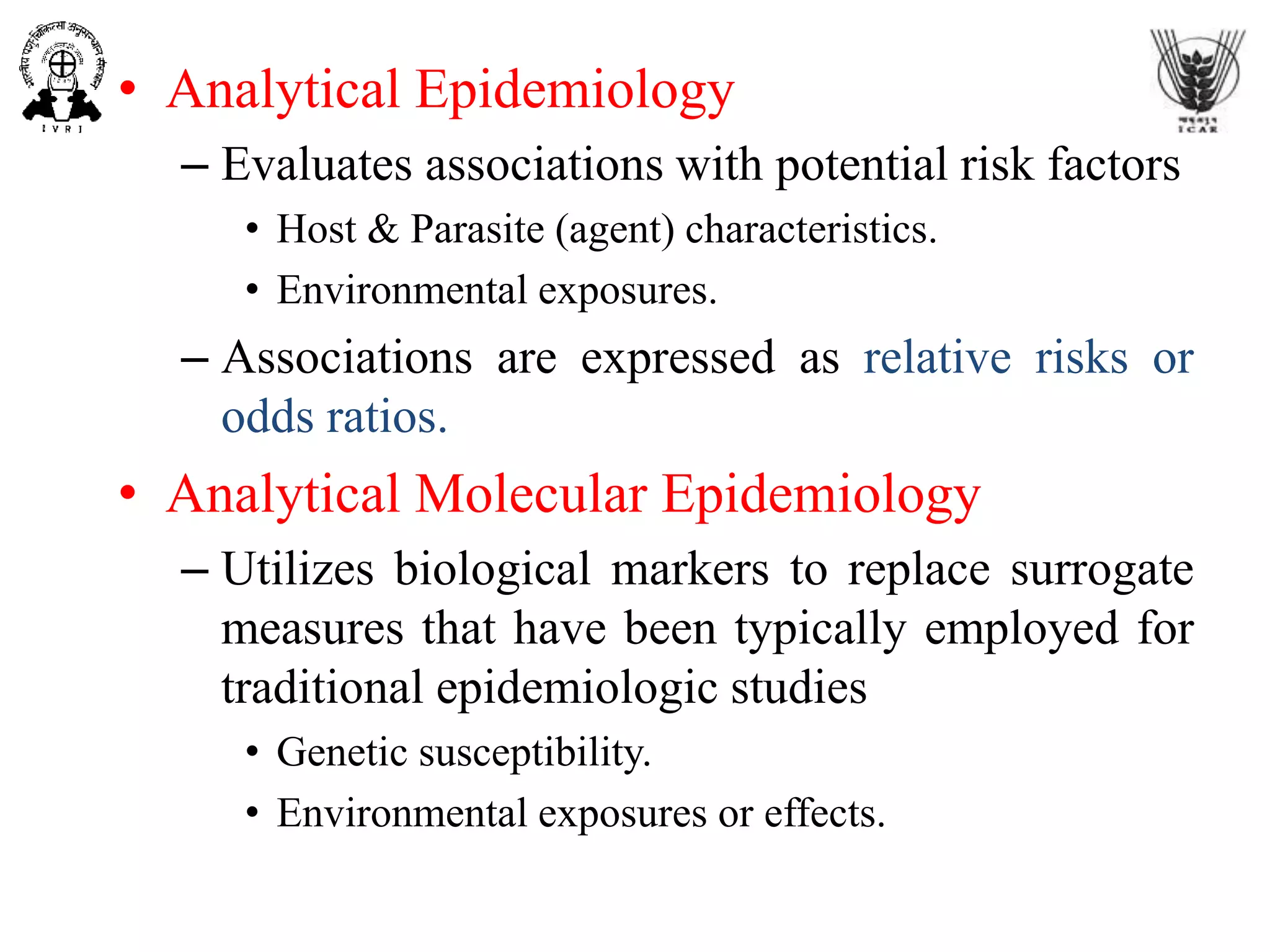 Molecular epidemiology an introduction | PPTX