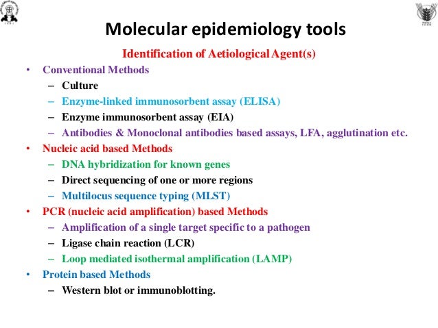 Molecular epidemiology an introduction