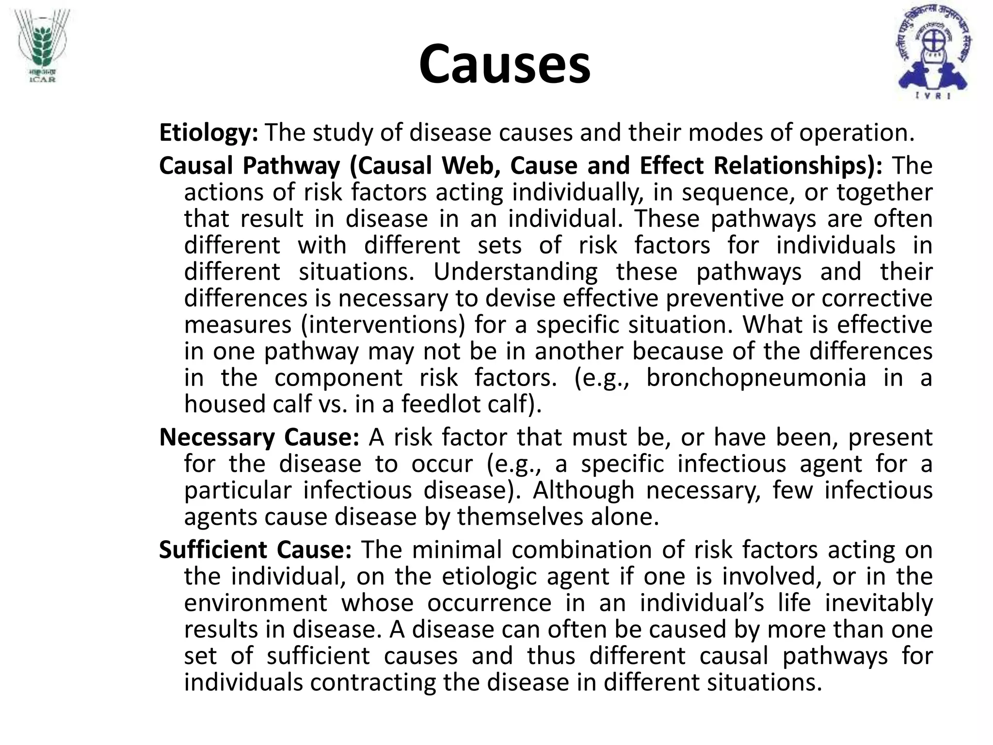 Molecular epidemiology and Disease causation.pptx