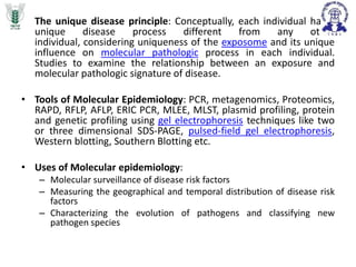 Molecular epidemiology and Disease causation.pptx
