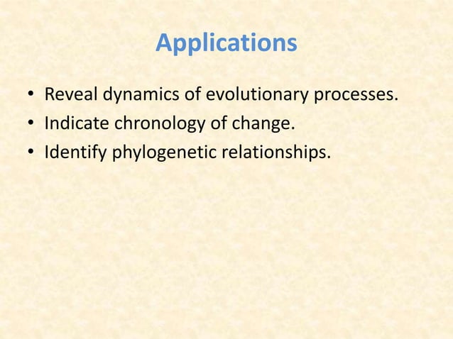 Molecular evolution | PPT