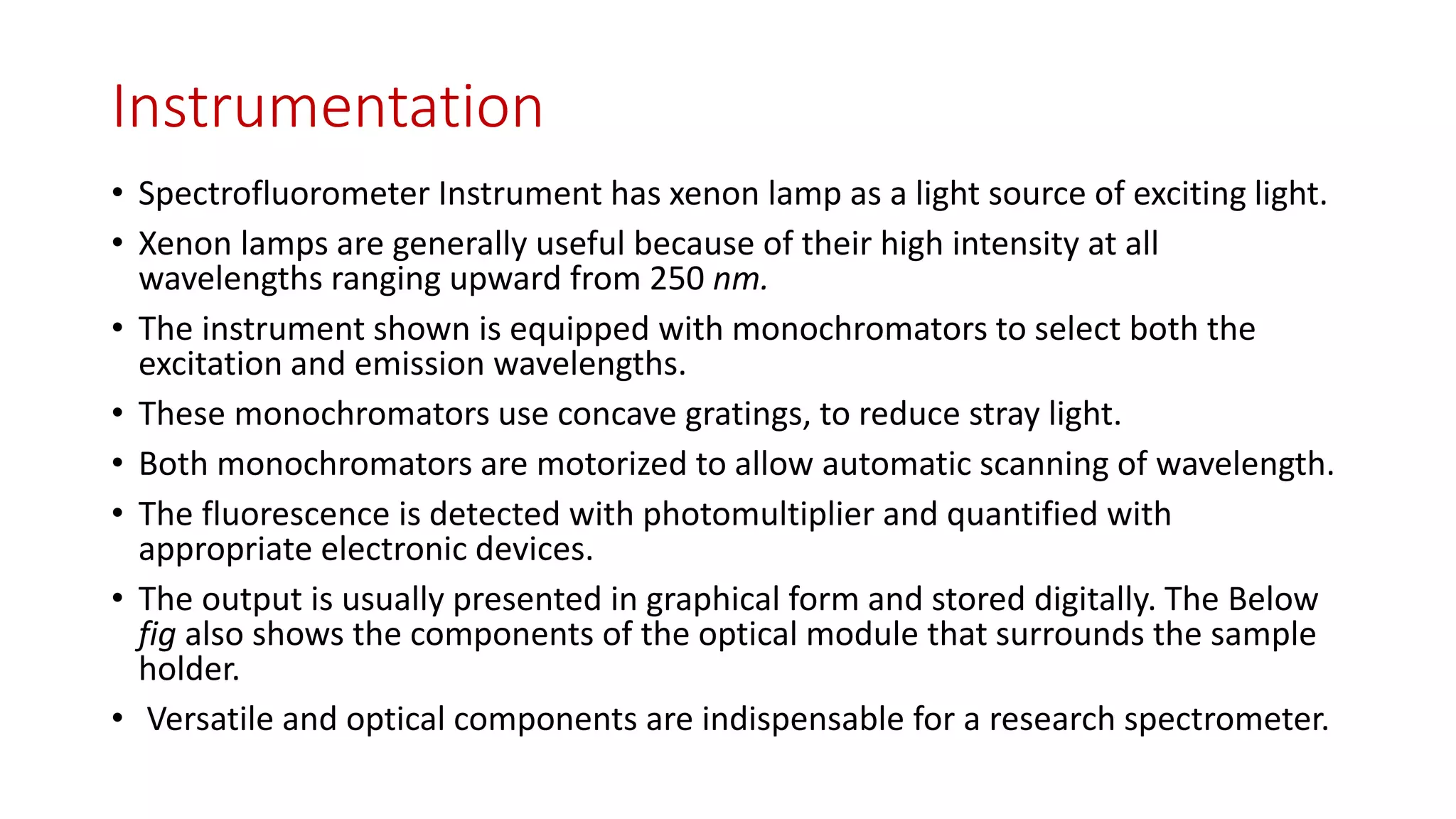 Molecular fluorescence spectroscophy | PPTX