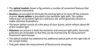 Molecular fluorescence spectroscophy | PPTX
