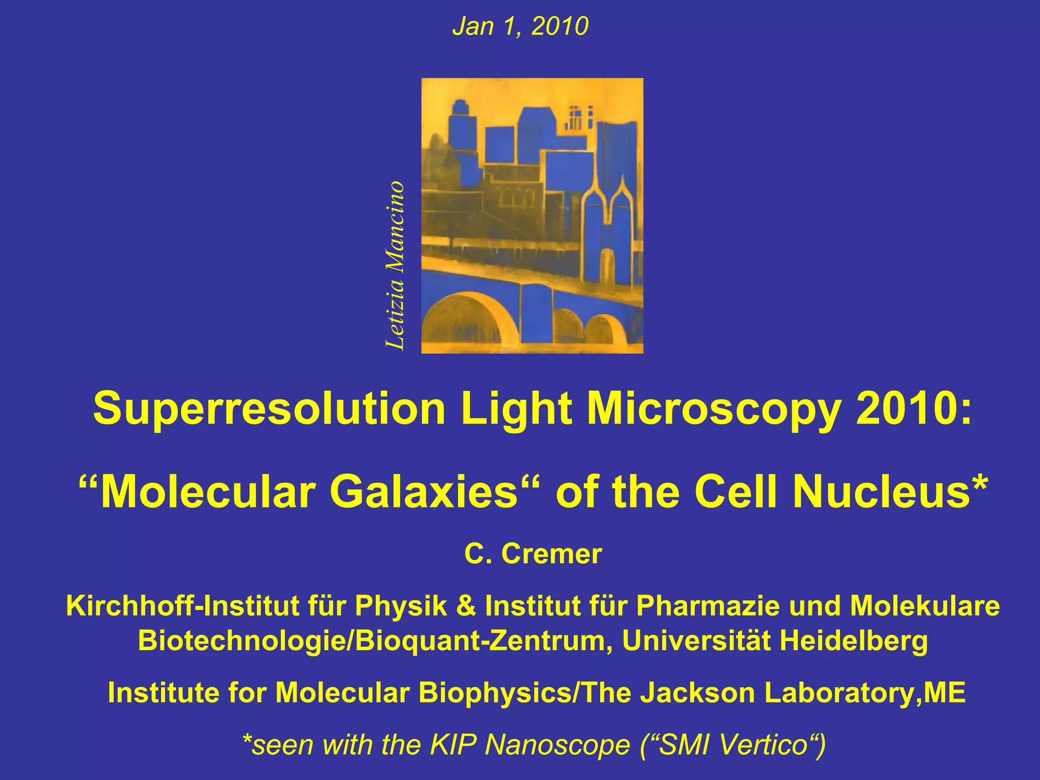 Super resolution microscopy & astronomy | PDF