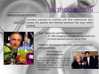 Molecular gastronomy | PPT