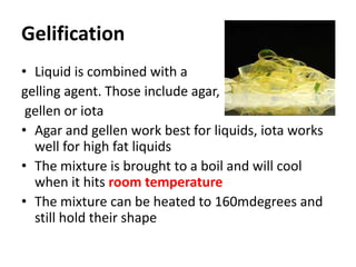 Molecular gastronomy | PPTX
