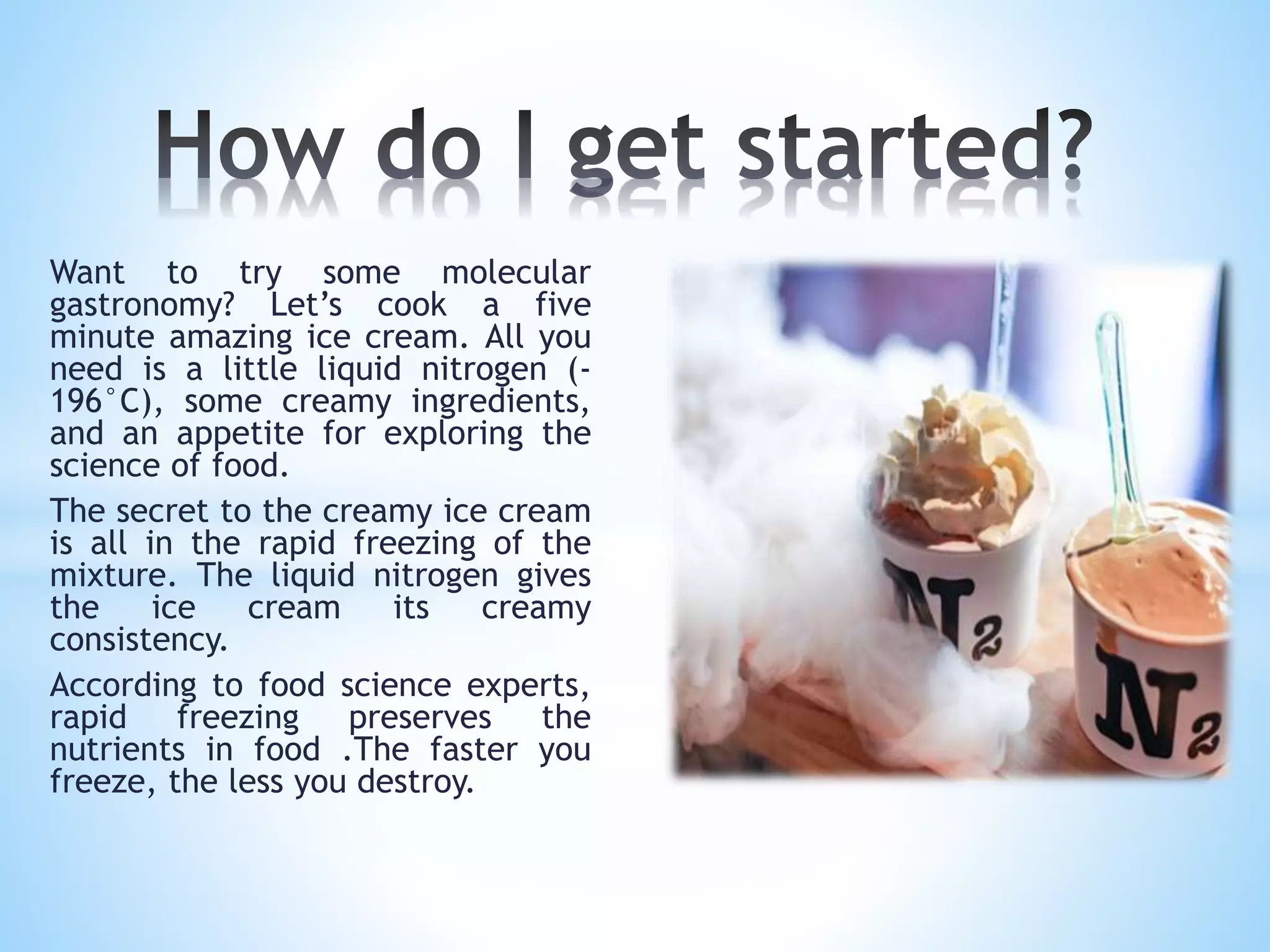 Molecular gastronomy | PPTX | Cooking | Food & Drink