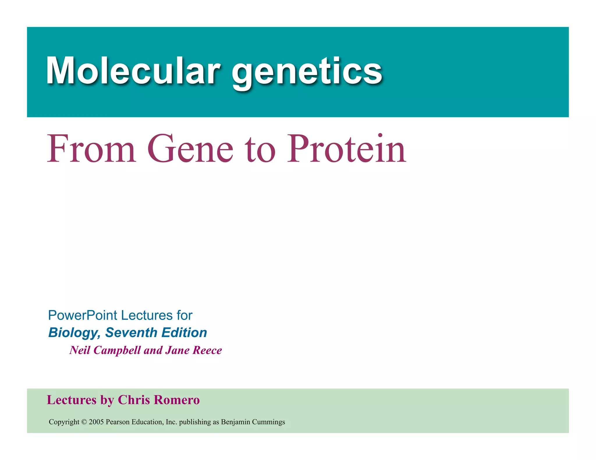 Molecular genetics.ppt