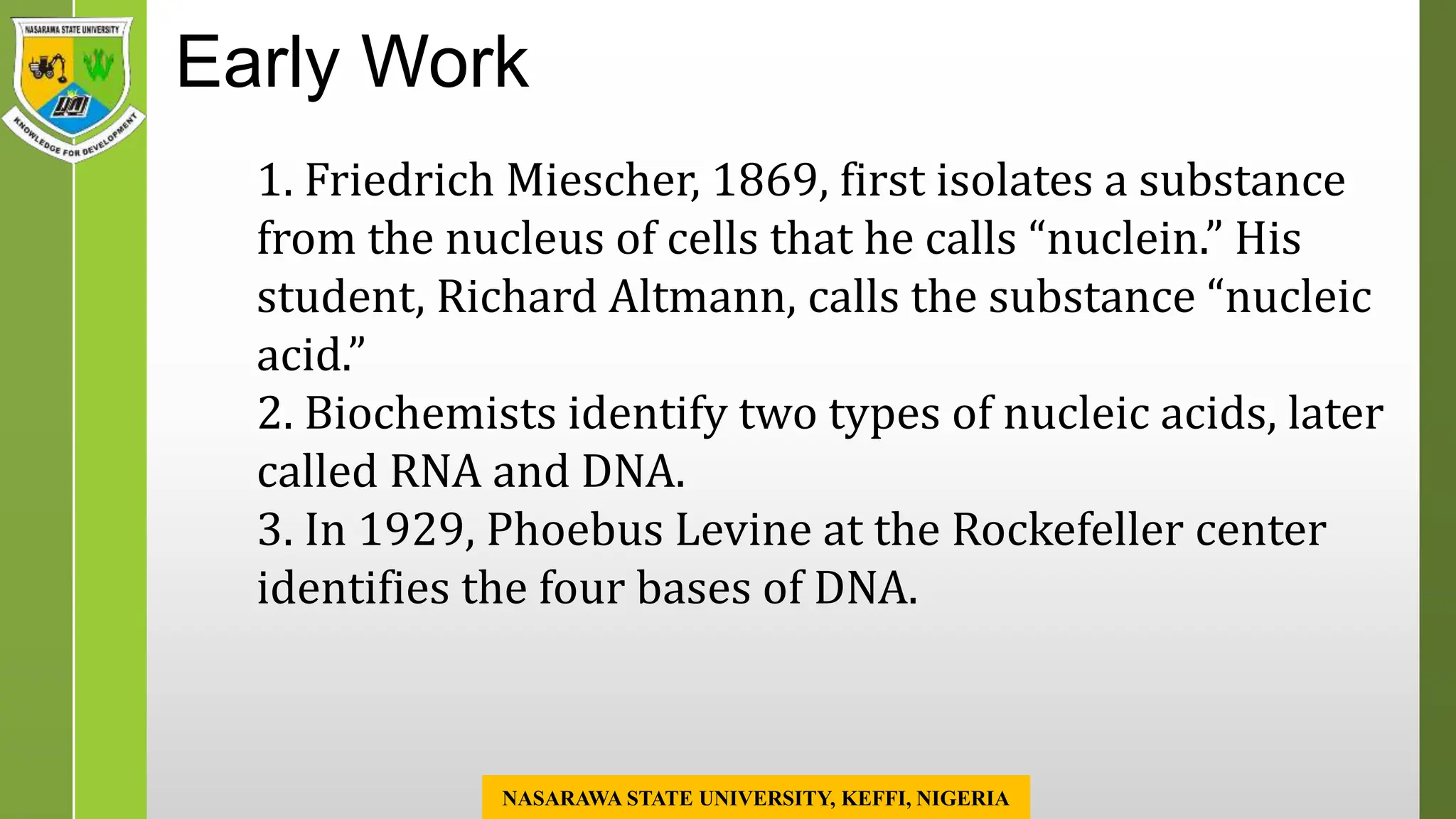 Biochemistry of genetics and molecular genetics | PPTX