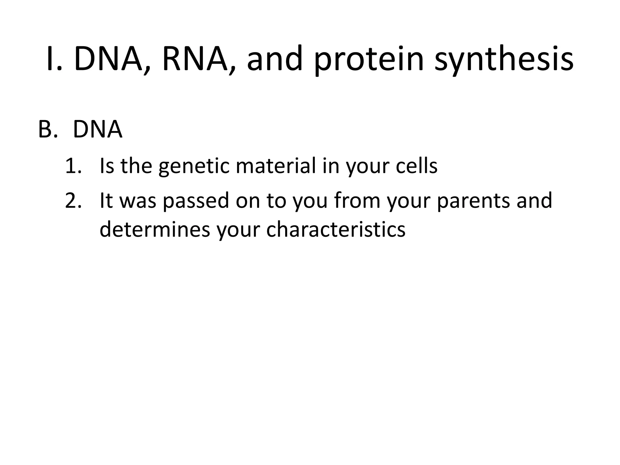 Molecular genetics unit 3 | PPTX