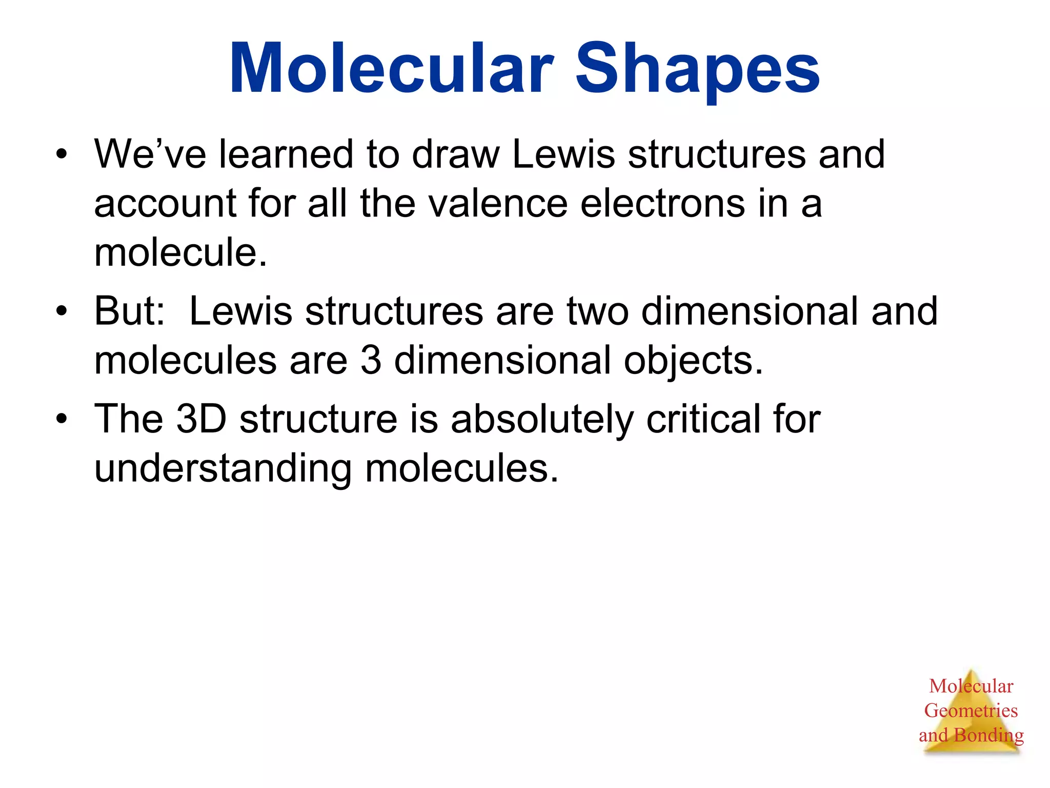 Molecular Geometry.ppt | Chemistry | Science