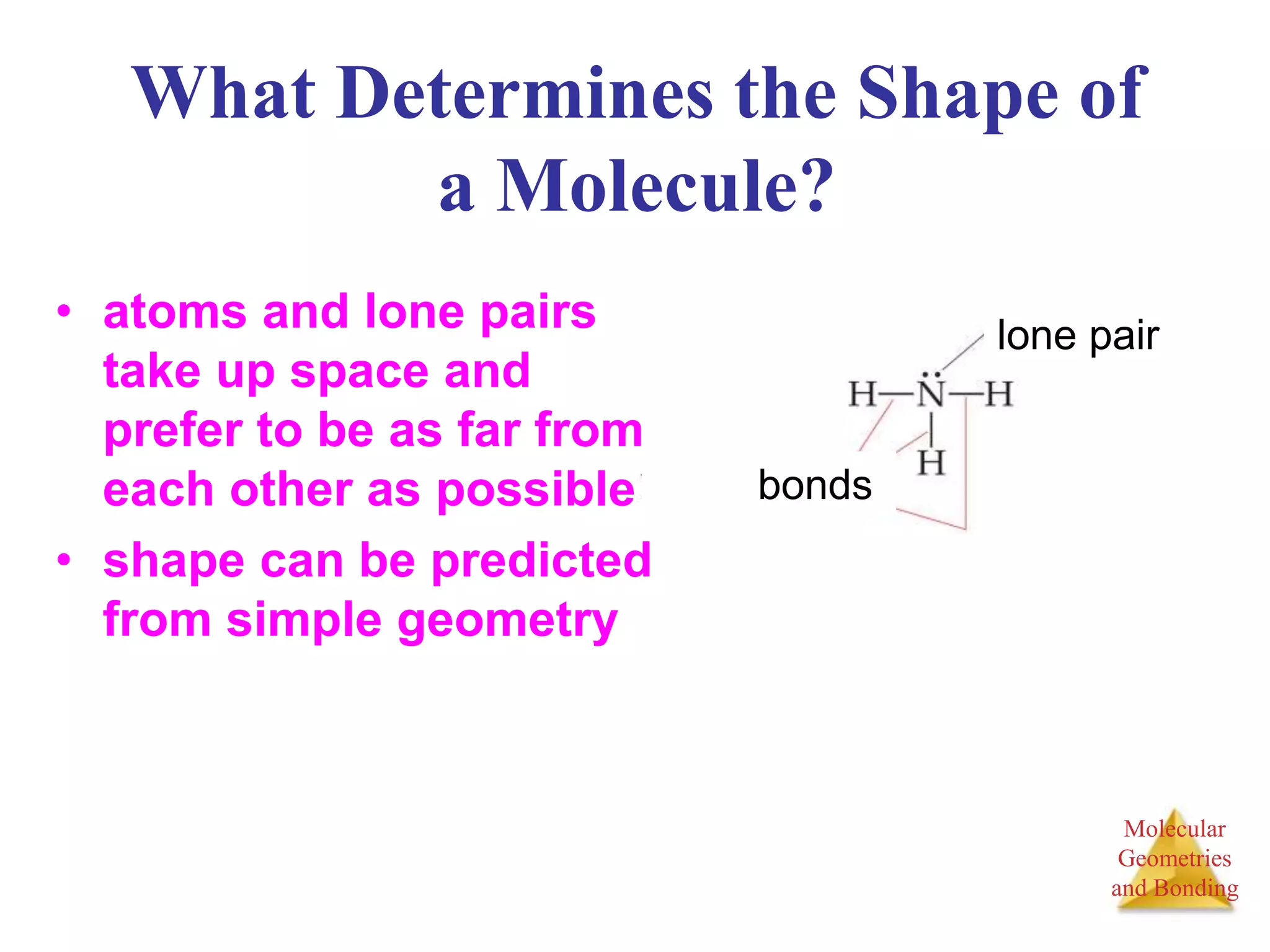 Molecular Geometry.ppt | Chemistry | Science