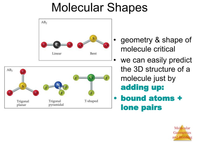 Molecular Geometry.ppt | Chemistry | Science