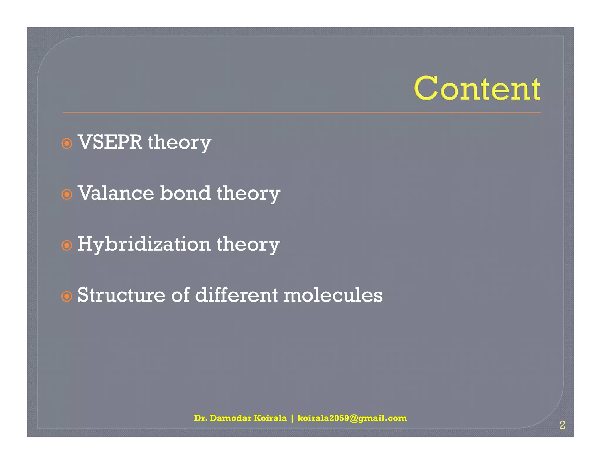 Molecular geometry and chemical bonding | PDF
