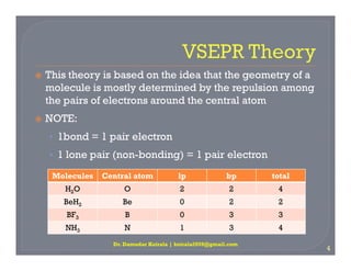 Molecular geometry and chemical bonding | PDF