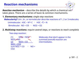 molecularity_in_reaction_kinetics_chemistry | PPTX