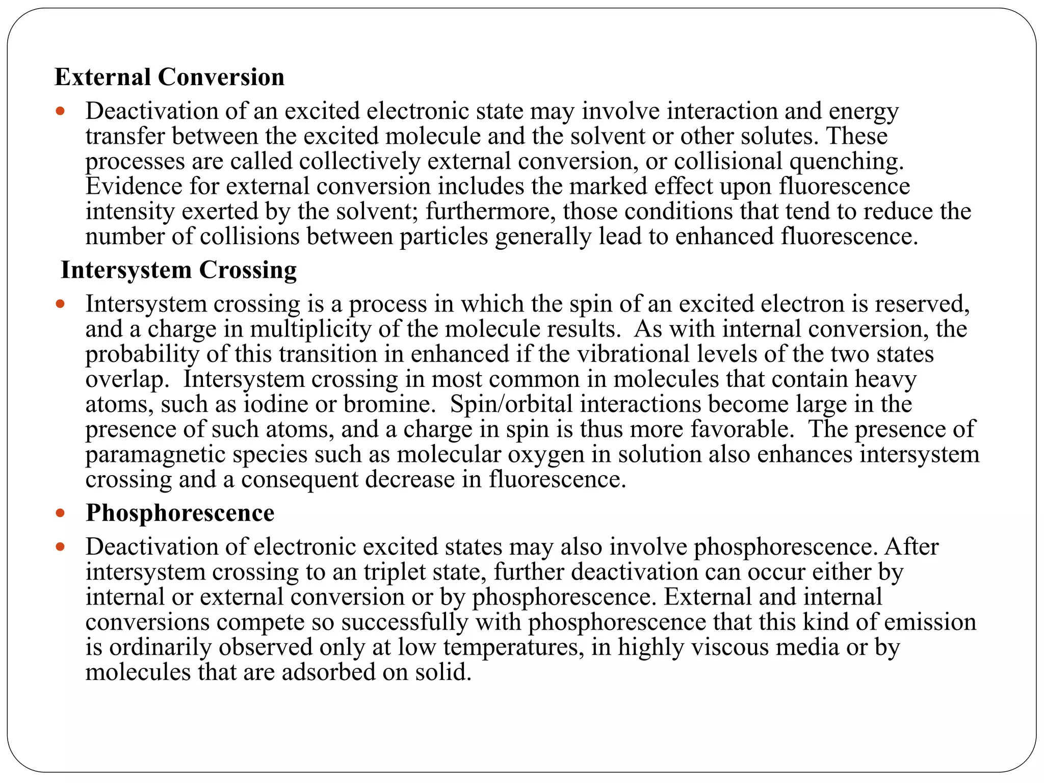 Molecular luminescence spectrometry | PPTX