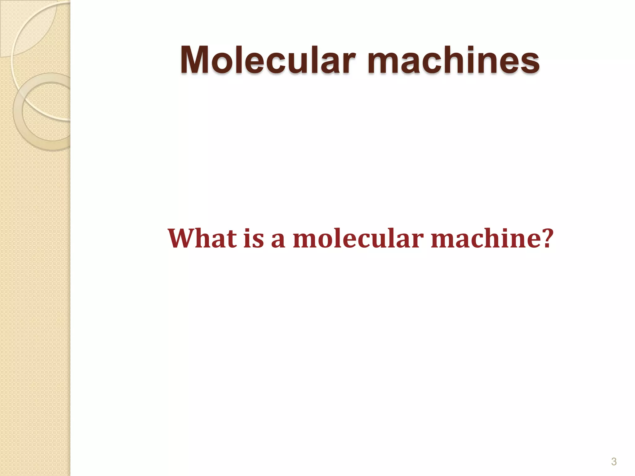 Molecular machines: Delving into the world of Supramolecualr Chemistry ...