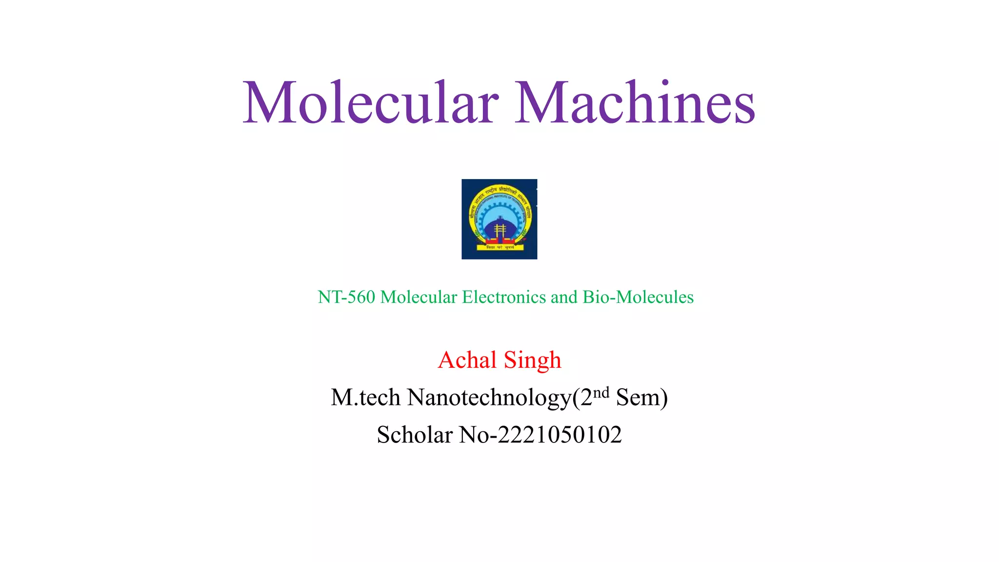 molecular machines.pptx