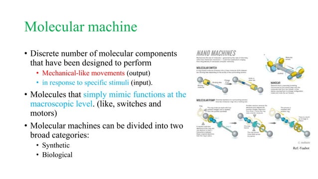 molecular machines.pptx | Chemistry | Science